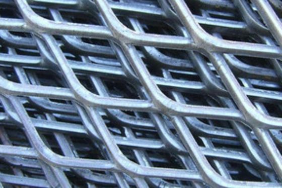 Black Expanded Metal Sheet Hexagonal Expanded Metal Lath 1m To 2m