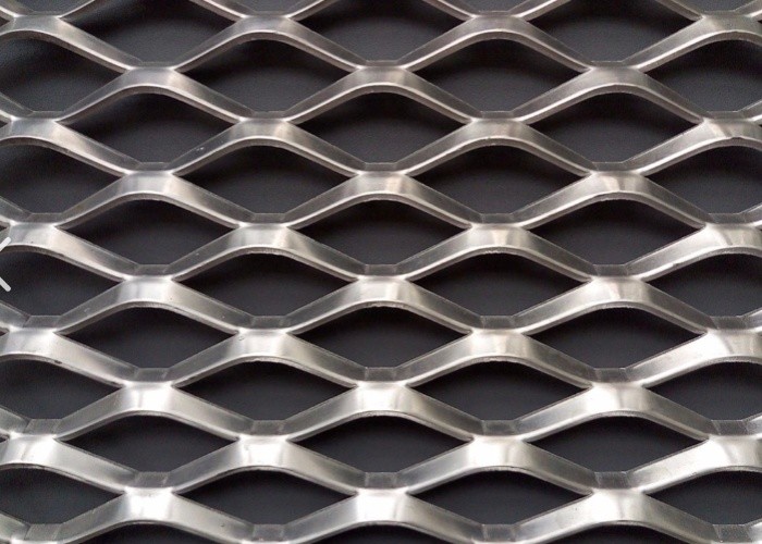 Powder Coated Metal Screen 30*60cm Expanded Metal Screen Outside Wall ...